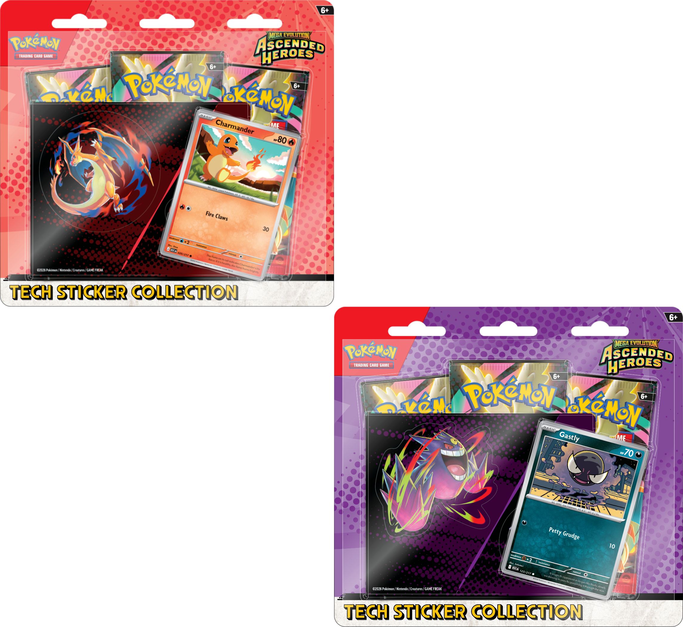 Mega Evolution Ascended Heroes Tech Sticker Collection (Set of 2) – Paladin Cards