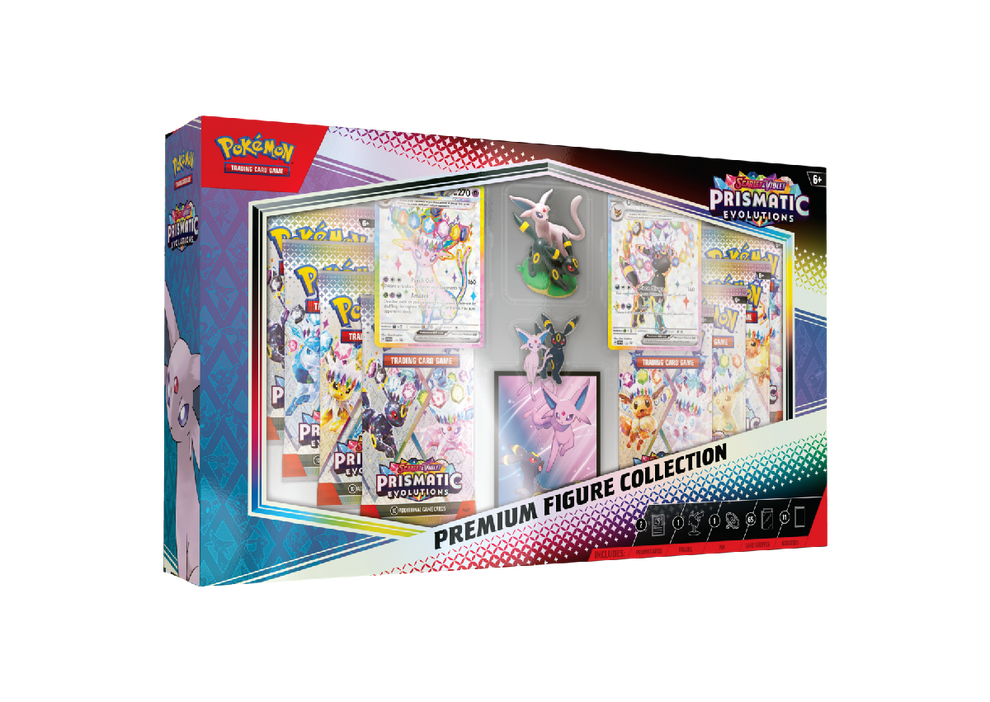Pokémon TCG Prismatic Evolutions Premium Figure Collection (Pre-Order ...