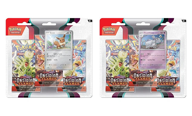 Obsidian Flames 3-Pack Blister (Set of 2) – Paladin Cards