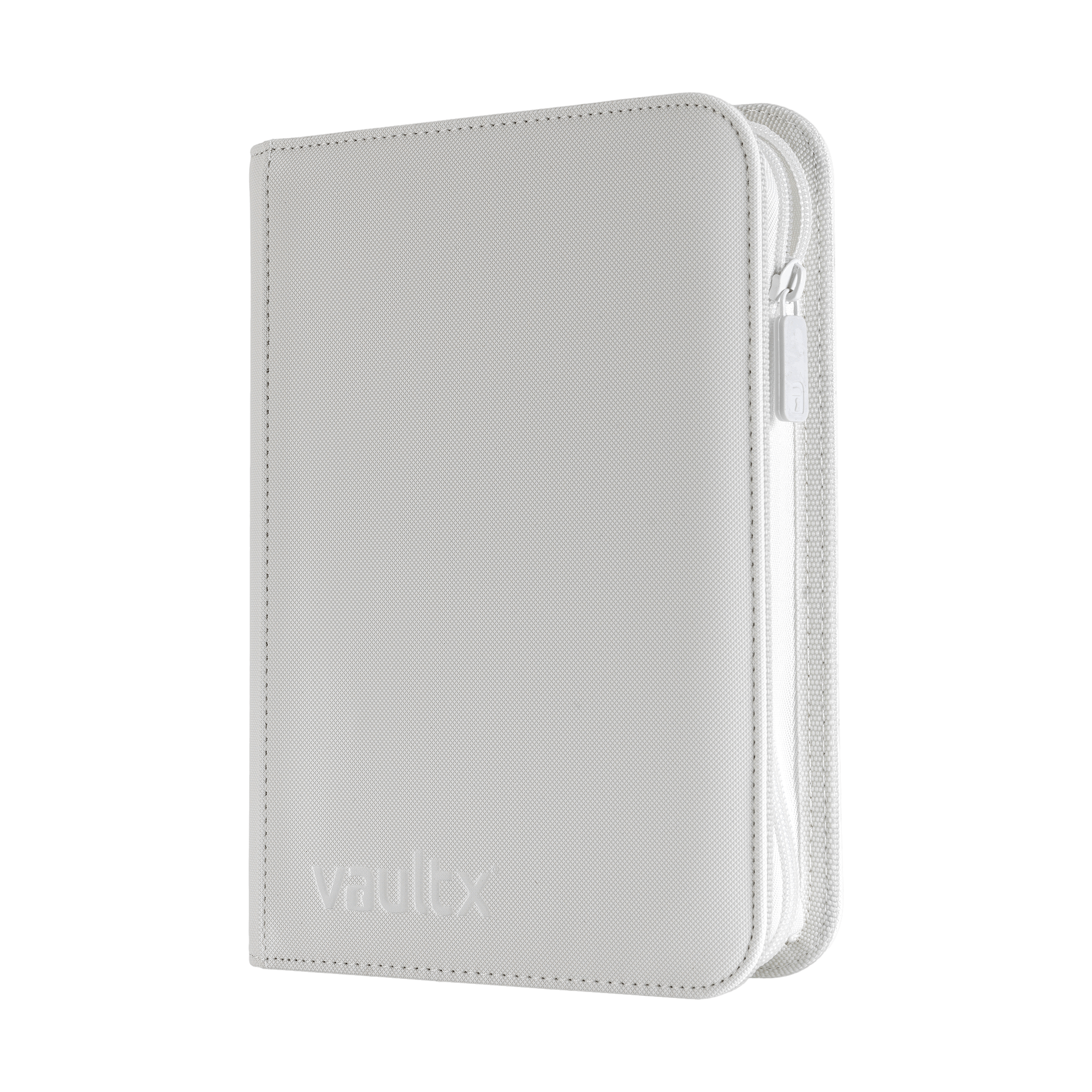 4-Pocket Exo-Tec® Zip Binder White – Paladin Cards